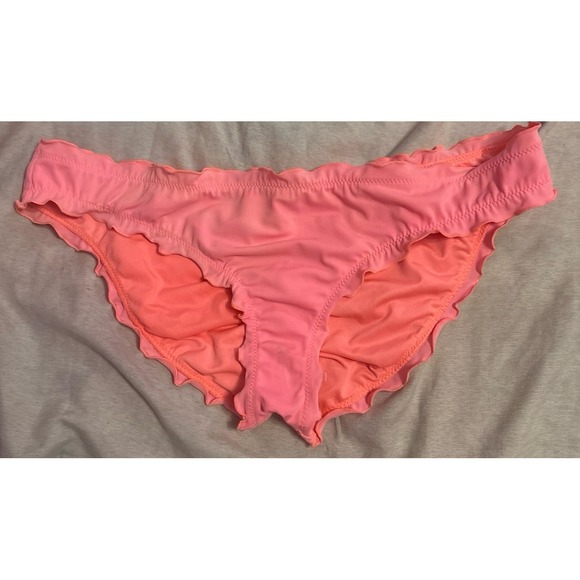 Victoria's Secret | Swim | Victorias Secret Swim Neon Pink Ultra Cheeky ...
